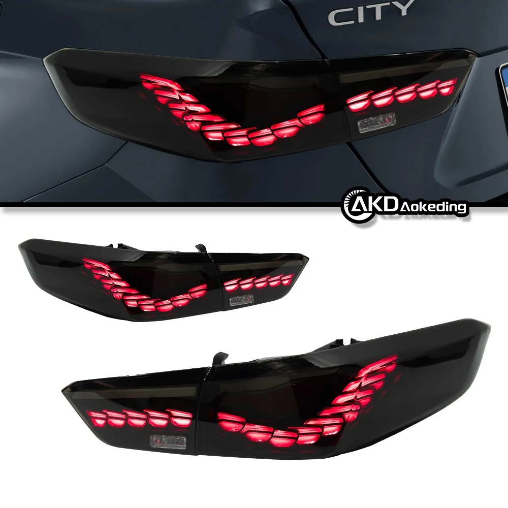 AKD Taillight For Honda 2021 CITY Tail Lights With Sequential Dynamic ...