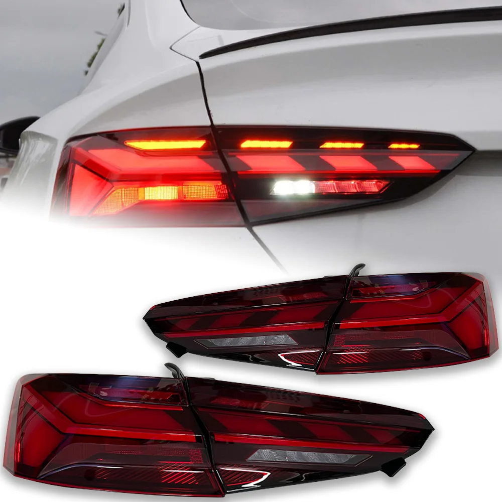 AKD Car Lights for Audi A5 Tail Lamp 2017-2020 S5 LED Tail Light ...