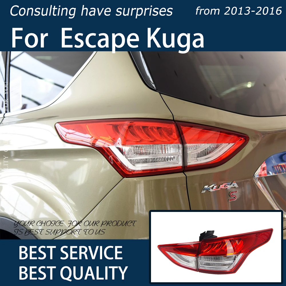 AKD Car Lights For Ford Escape Kuga 2013-2016 LED Auto Taillight ...