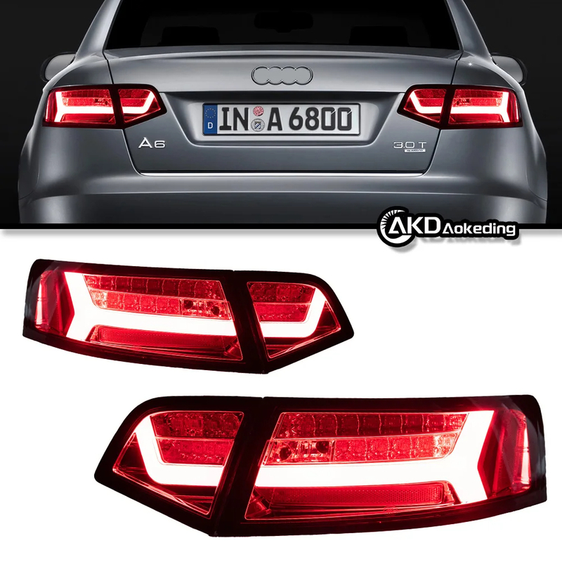 AKD Car Styling Taillights for Audi A6 LED Tail Light 2008-2012 A6L C7 ...
