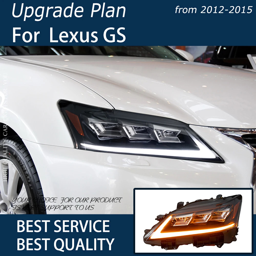AKD Car Lights For Lexus GS250 GS350 2012-2015 GS Series LED Auto ...