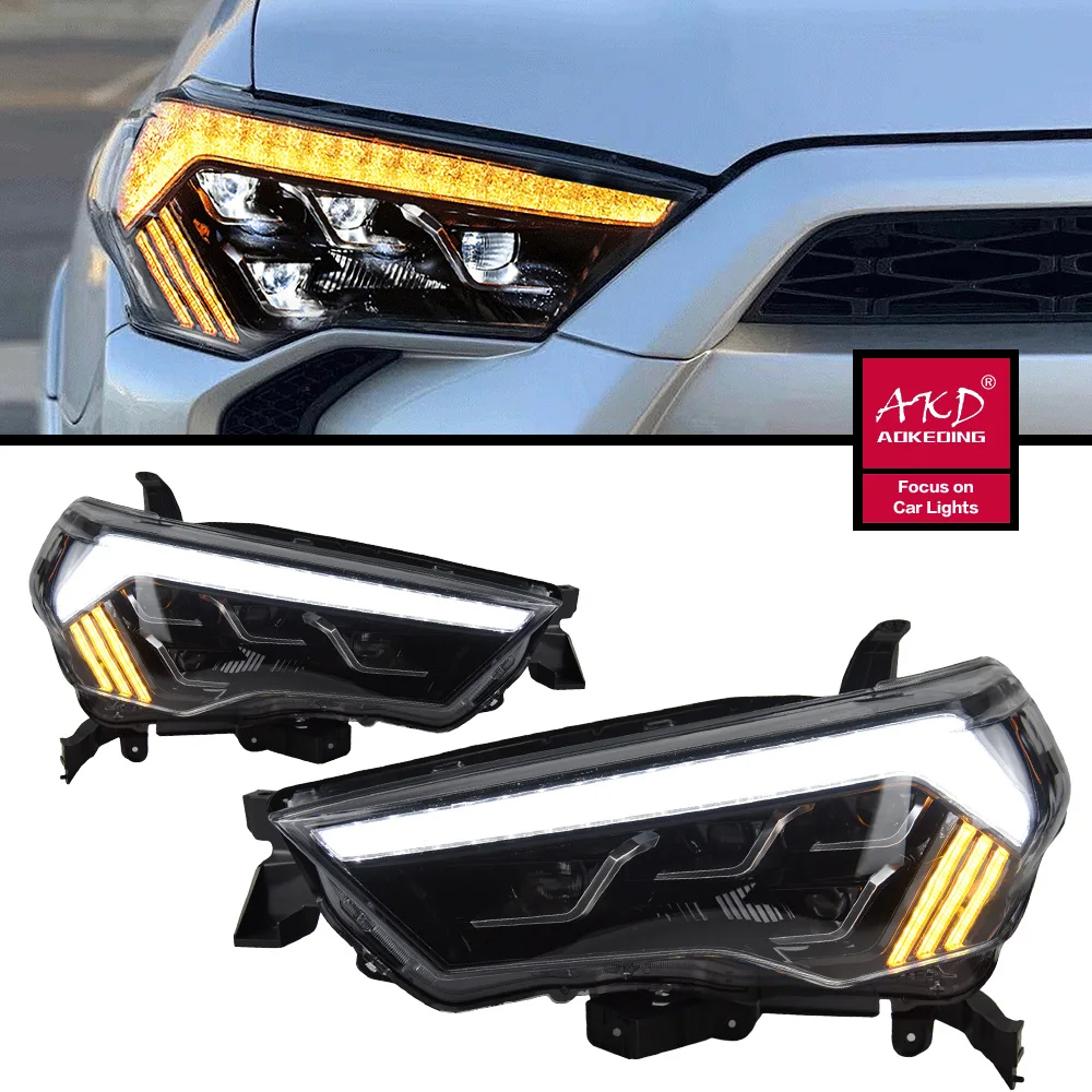 AKD ar Styling Head Lamp for 4 Runner Headlights 2014-2020 4Runner LED ...