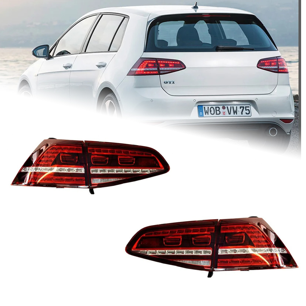 AKD Car Styling Tail Lamp for VW Golf 7 Tail Lights 2013-2019 Golf 7 ...