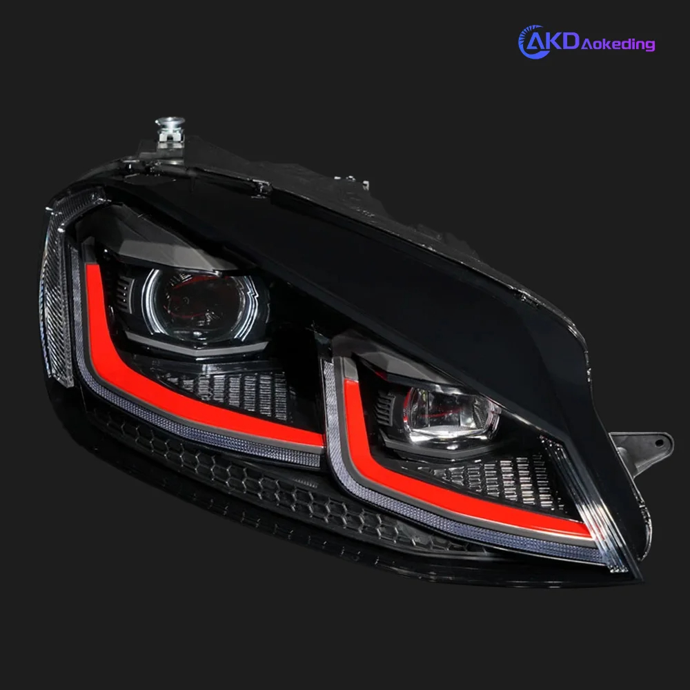 AKD Car Styling for VW Golf 7 MK7 2013-2017 LED Headlight Golf7.5 R ...